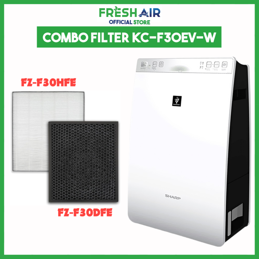 Bộ màng lọc Fresh Air cho Sharp KC-F30EV-W - Không khí trong sạch!