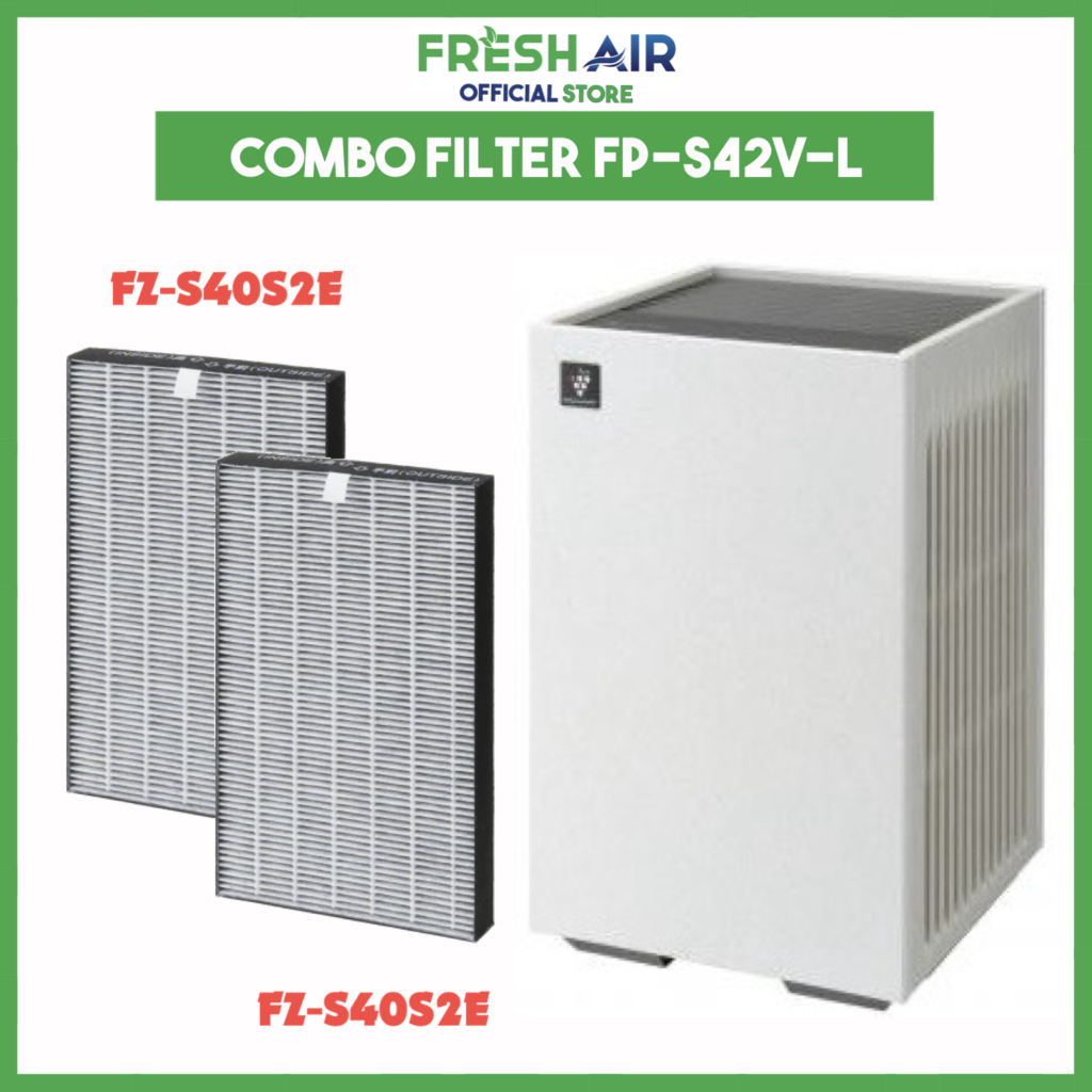 Bộ màng lọc Fresh Air cho Sharp FP-S42V-L - Không khí trong sạch!